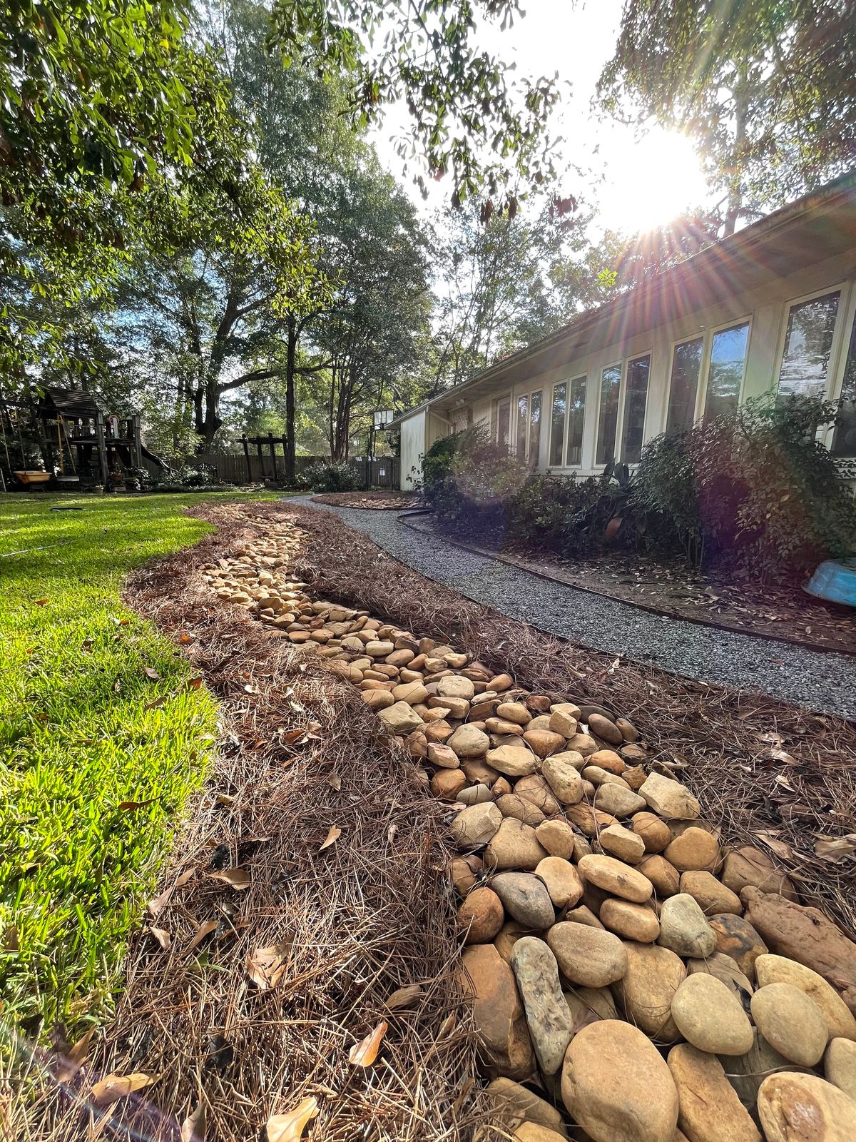 Creative Backyard Drainage Solutions - Landscape Creative